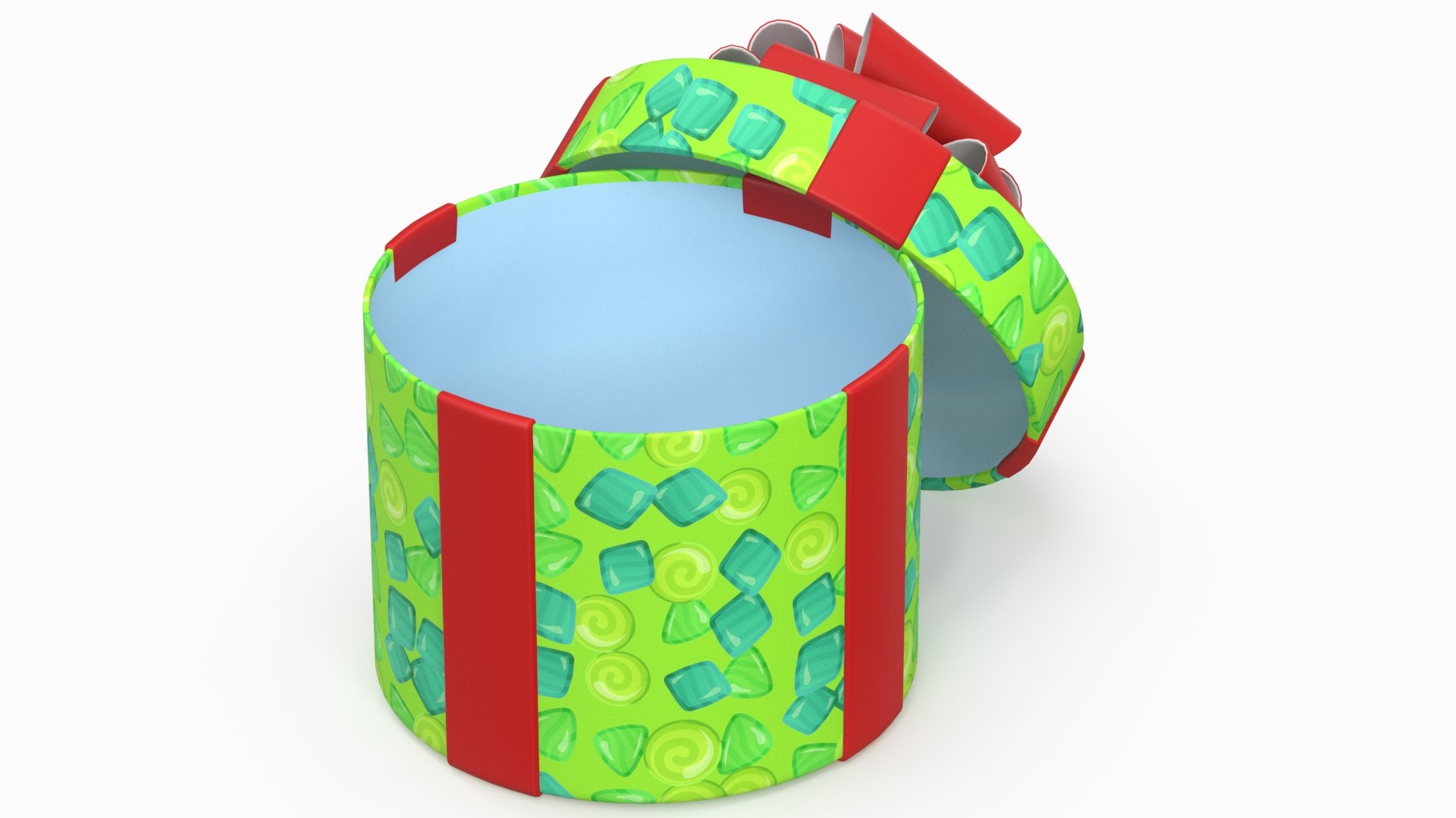 Gift Box Green 3D - TurboSquid 2248175