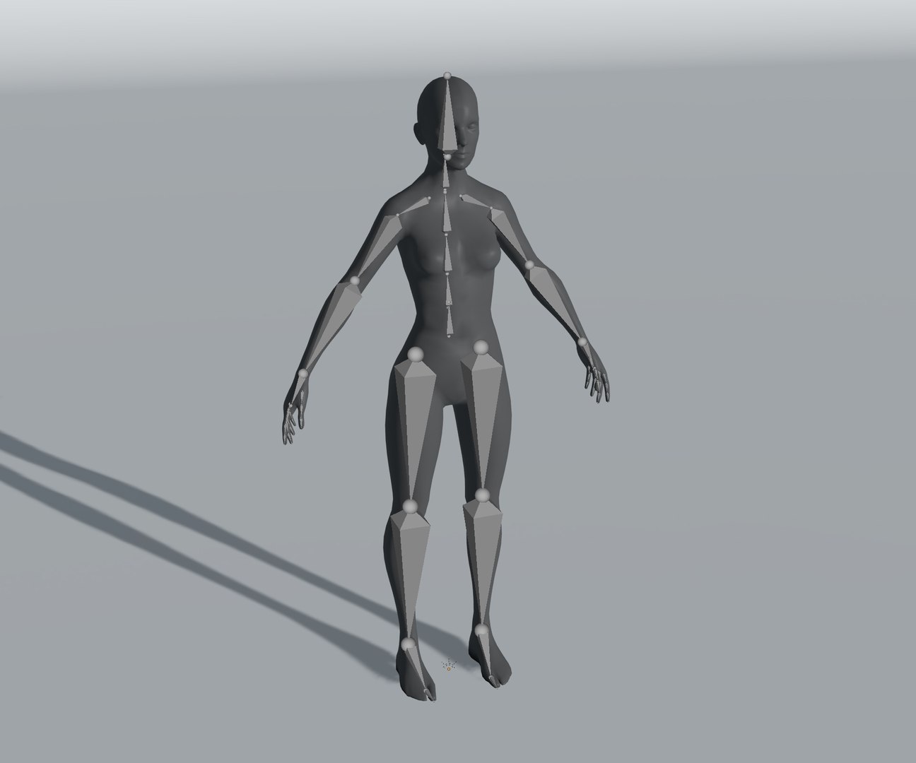 Female Body Base Mesh 28 Animations 3D Model 5k Polygons Model ...