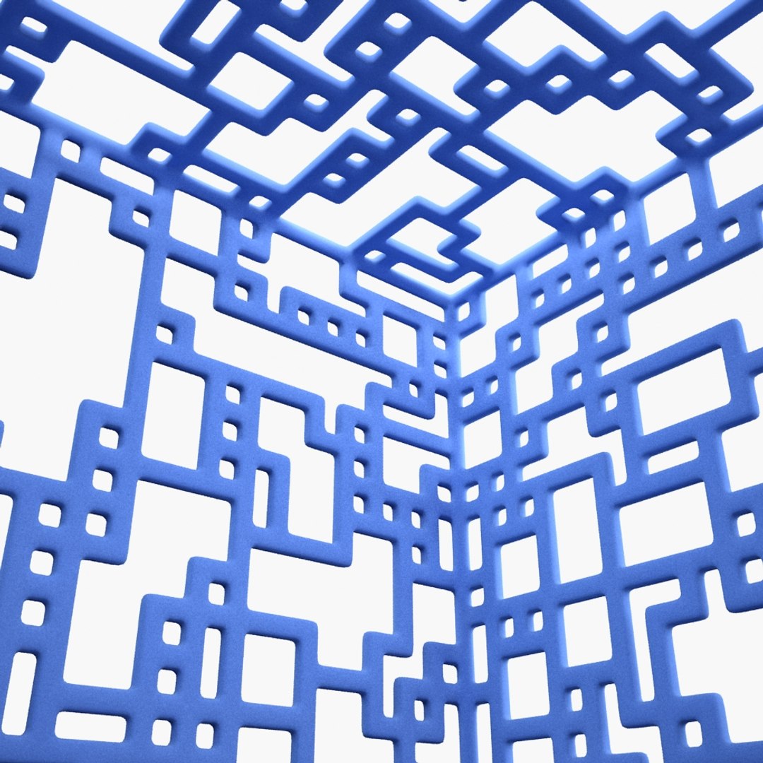 complex shape 3d model