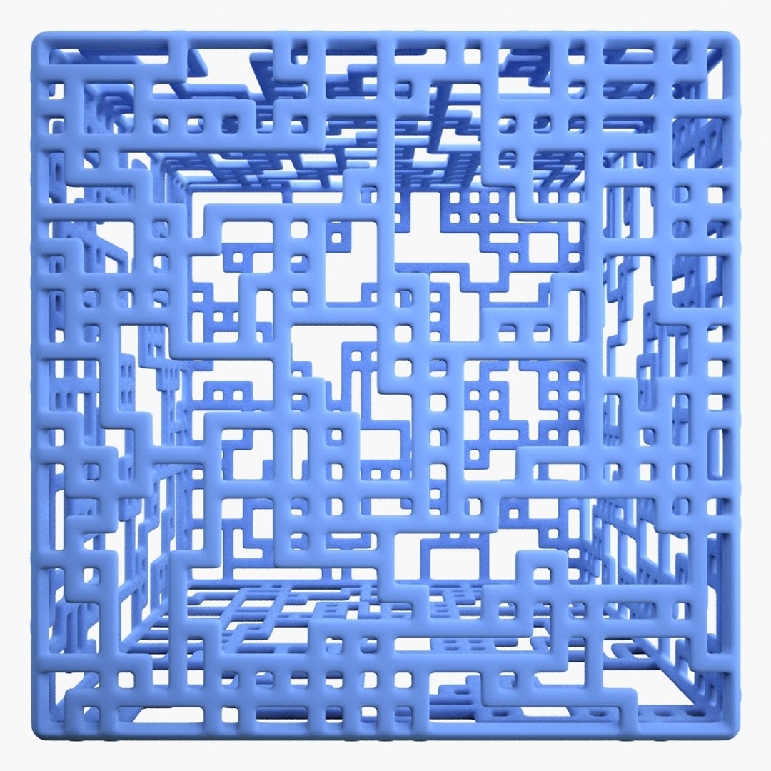 complex shape 3d model