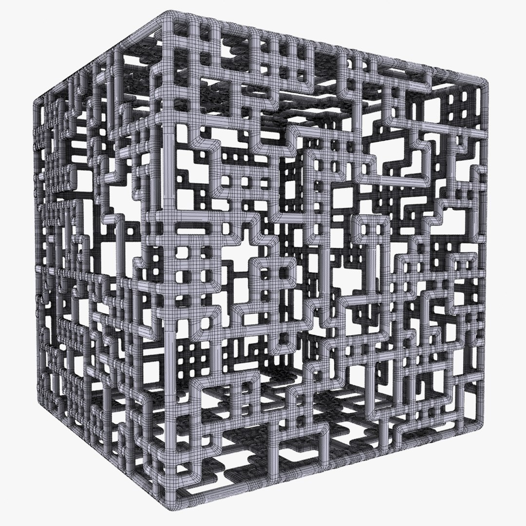 complex shape 3d model