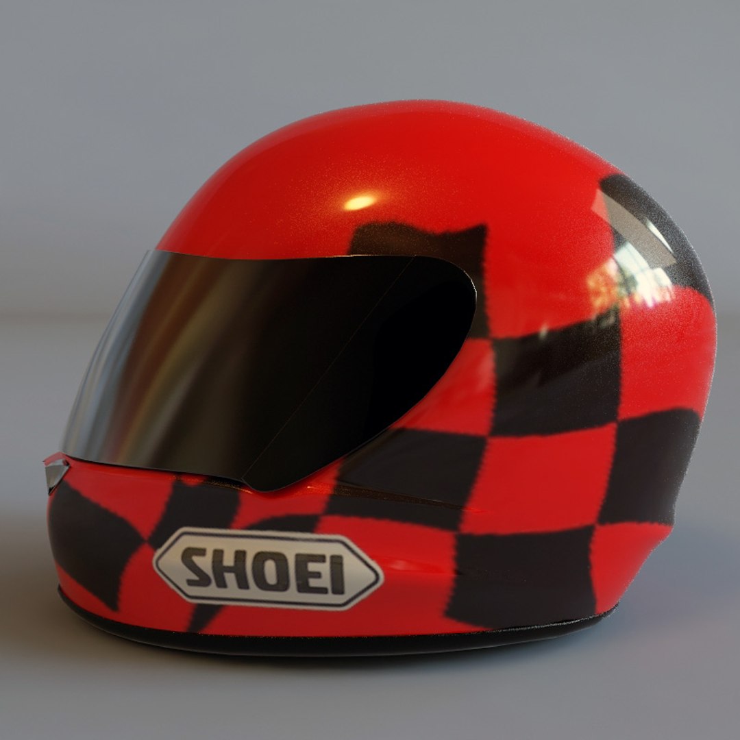 Racing Helmet 3d Model