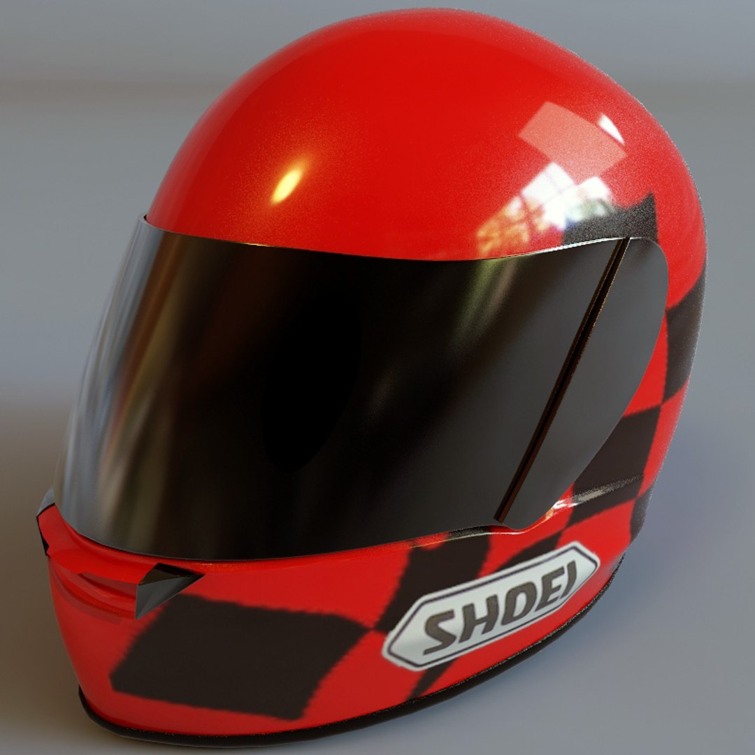 Racing Helmet 3d Model