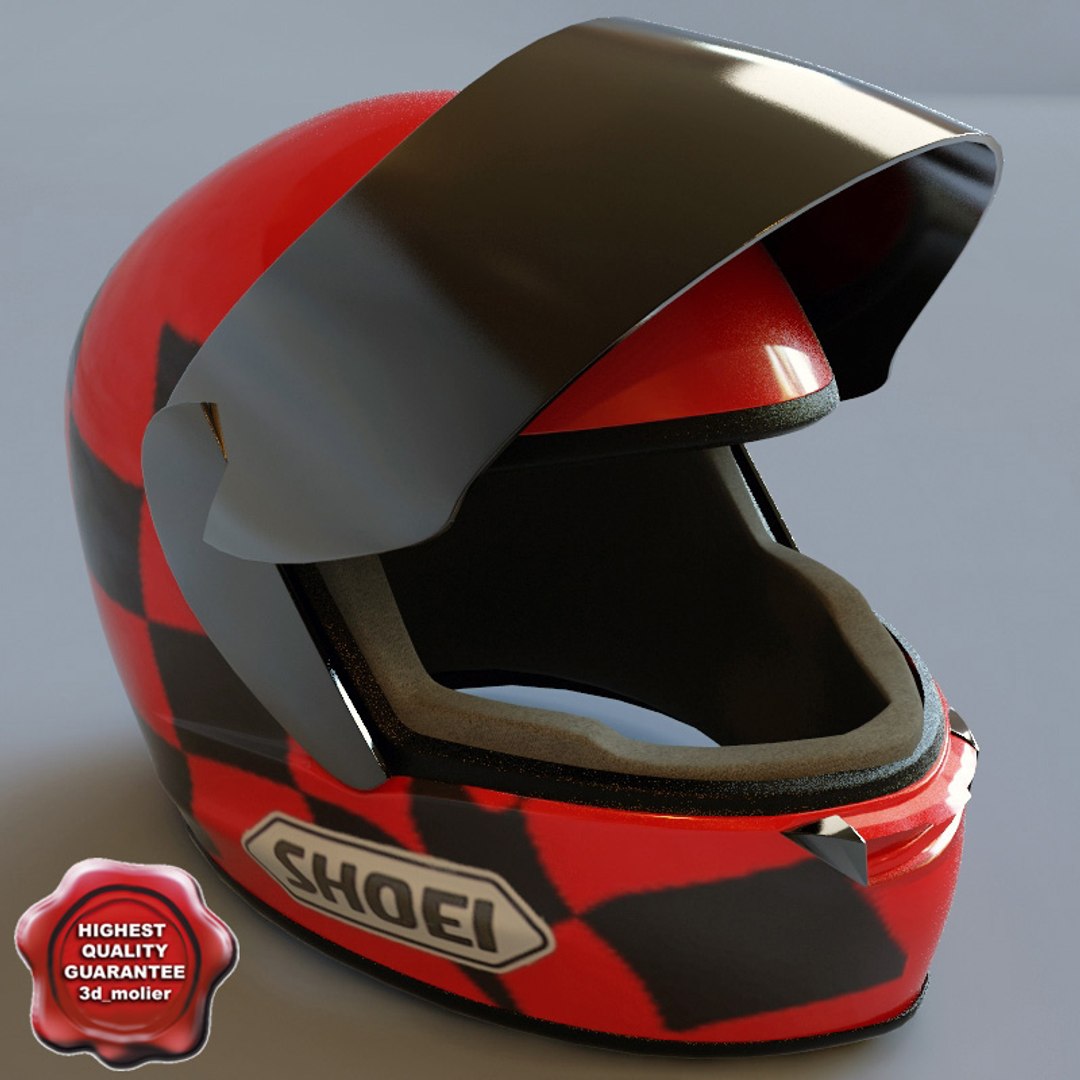 Racing Helmet 3d Model