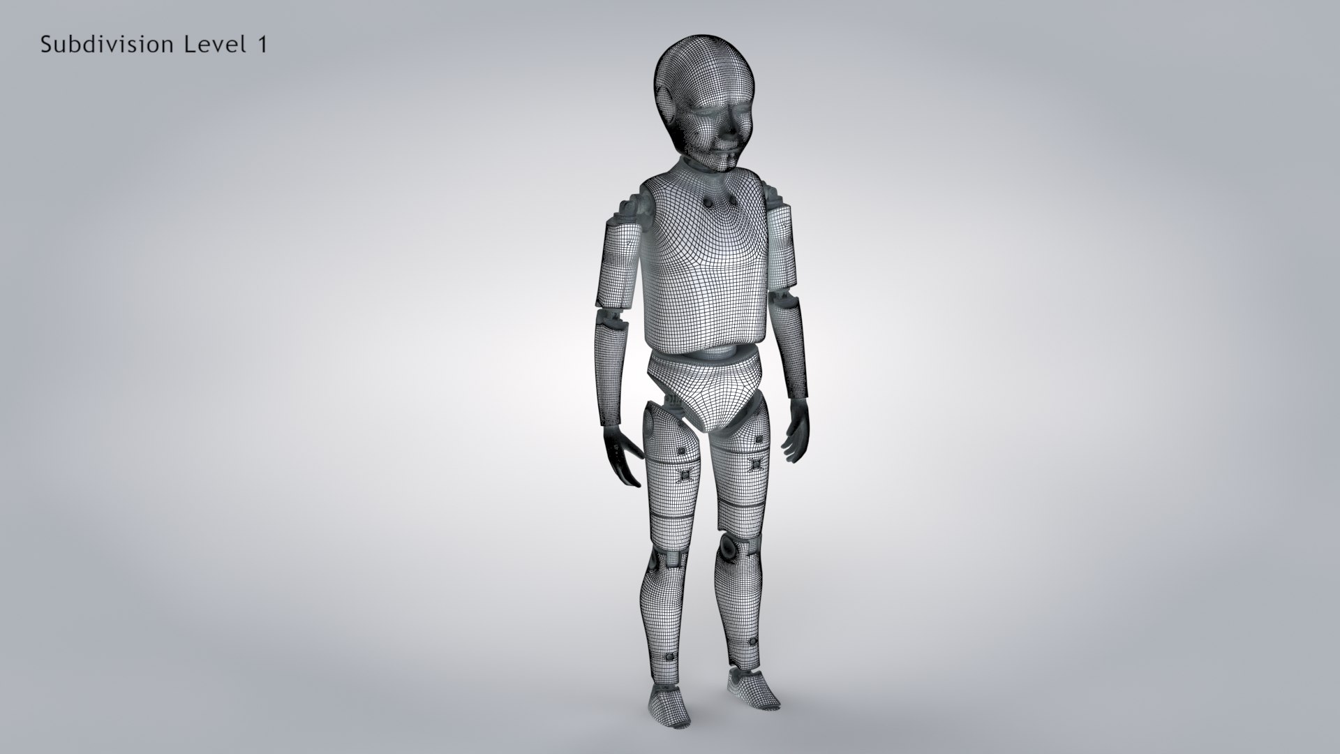 3D model child crash test dummy - TurboSquid 1622933