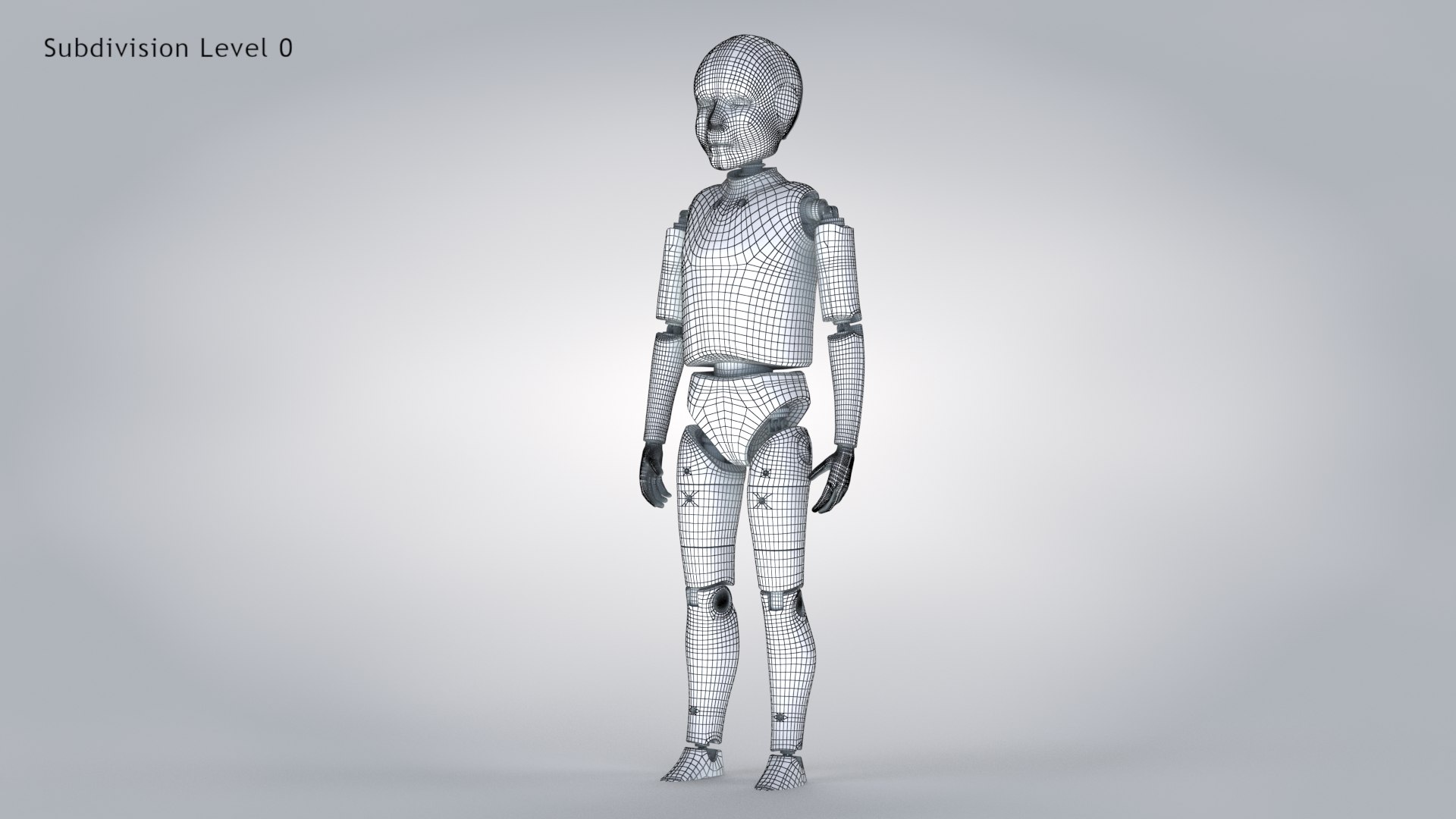 3D model child crash test dummy - TurboSquid 1622933