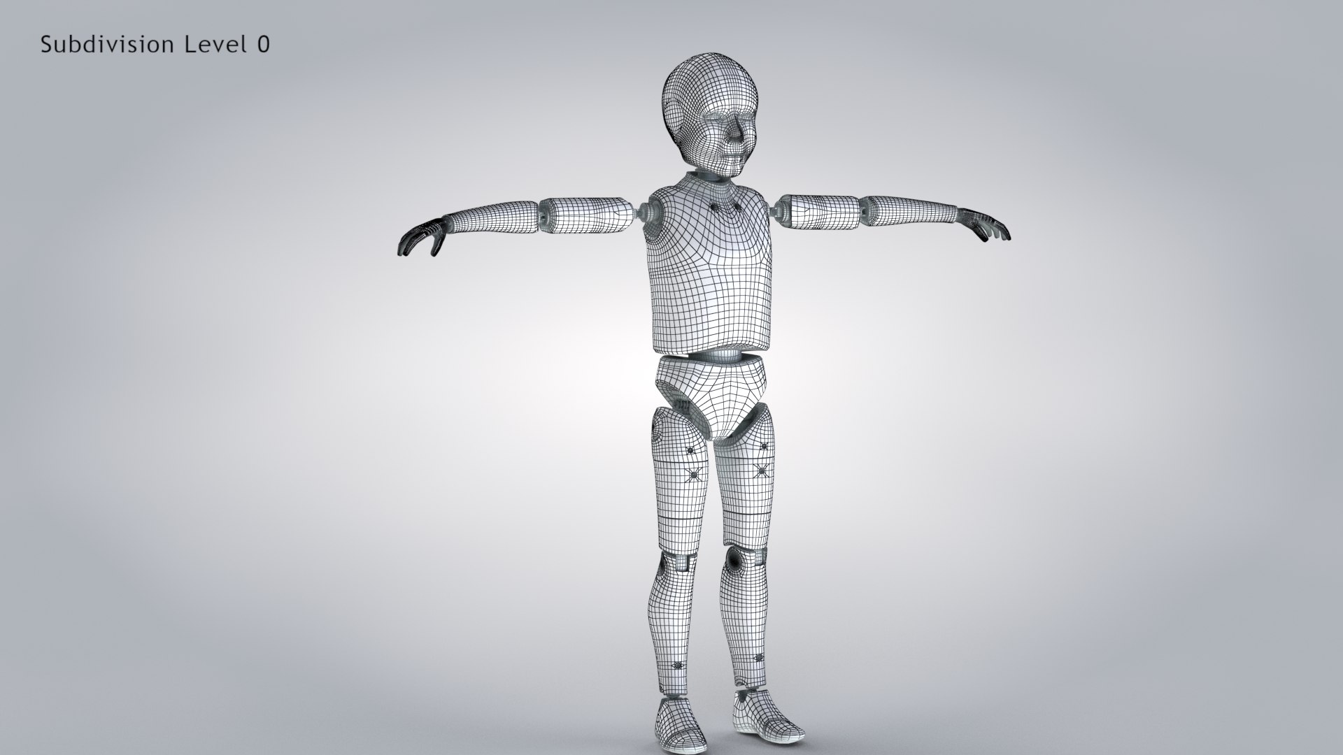 3D model child crash test dummy - TurboSquid 1622933
