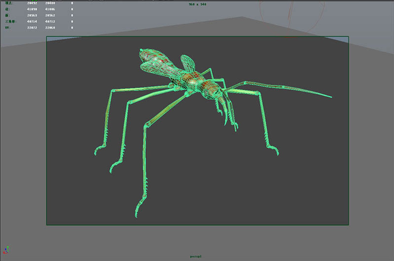 Assassin Bugs Reduviidae 3D Model - TurboSquid 1313873