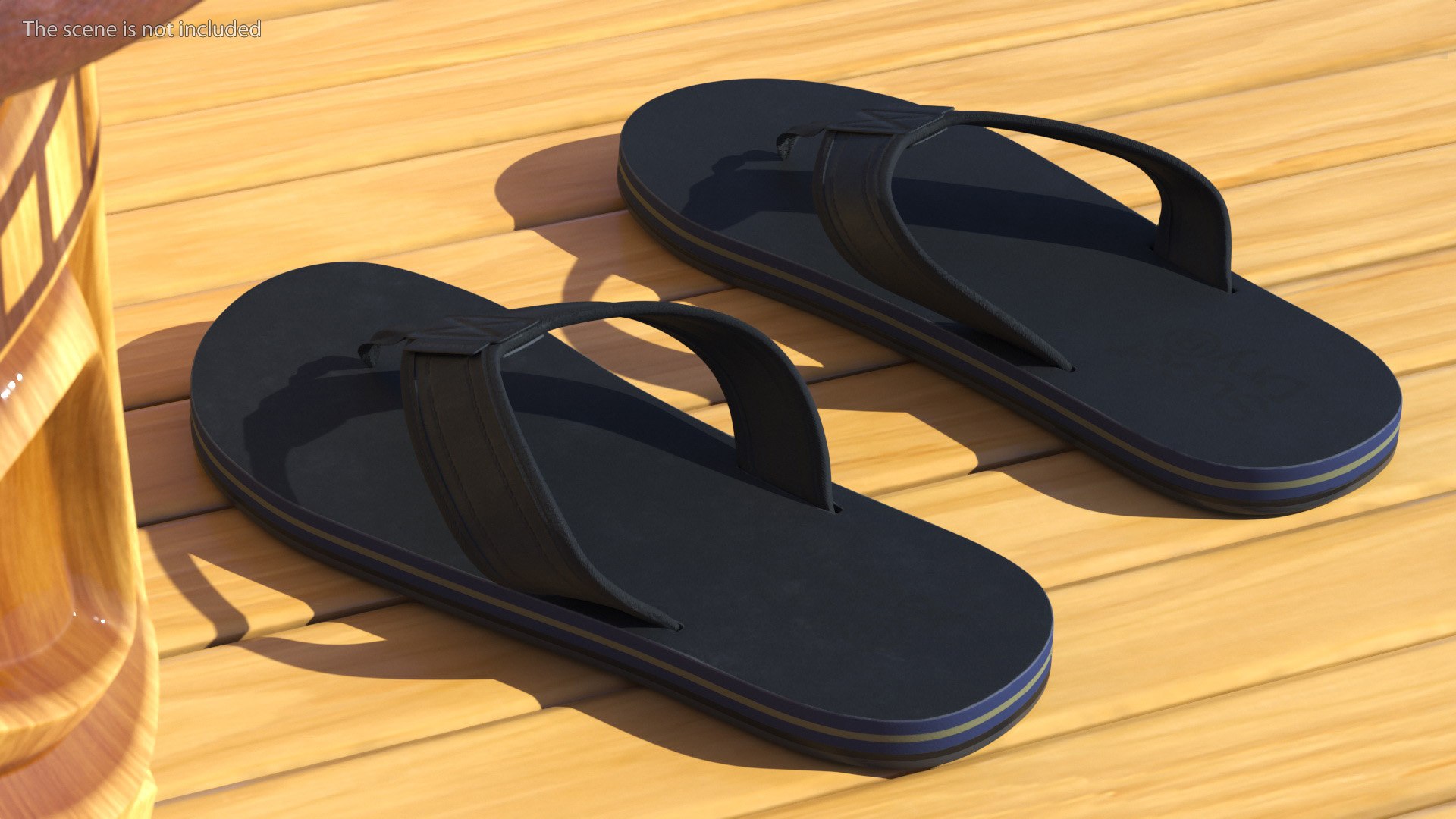 Flip Flops Superdry Black 3D Model - TurboSquid 1997457