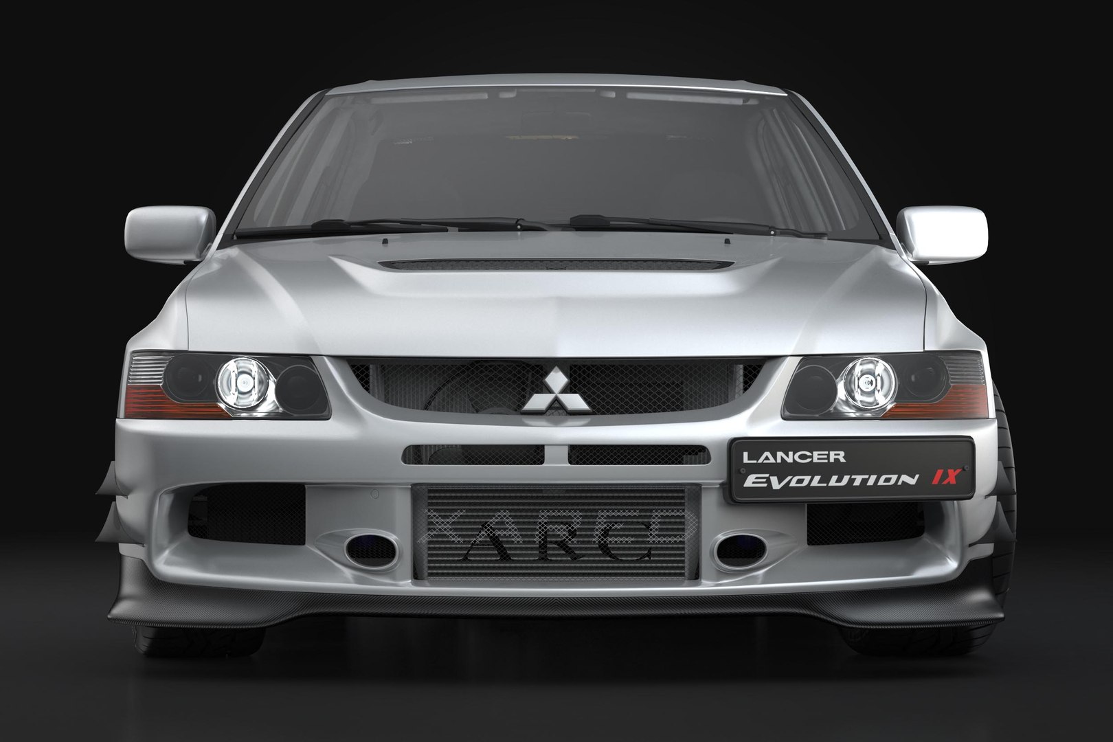 Car Mitsubishi Lancer Evolution 9 3D Model - TurboSquid 1328632