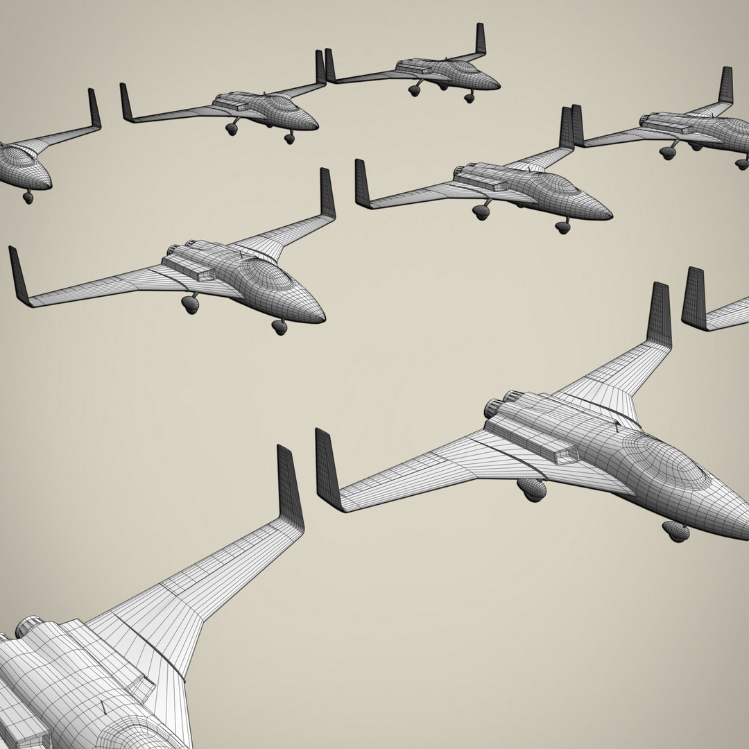 Jet Planes Set Model - TurboSquid 2116638