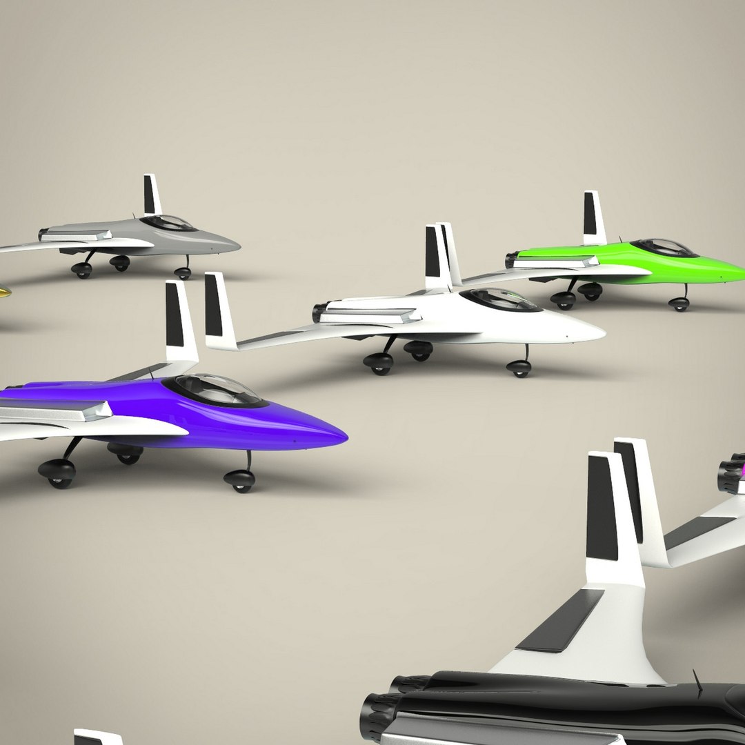 Jet planes set model - TurboSquid 2116638