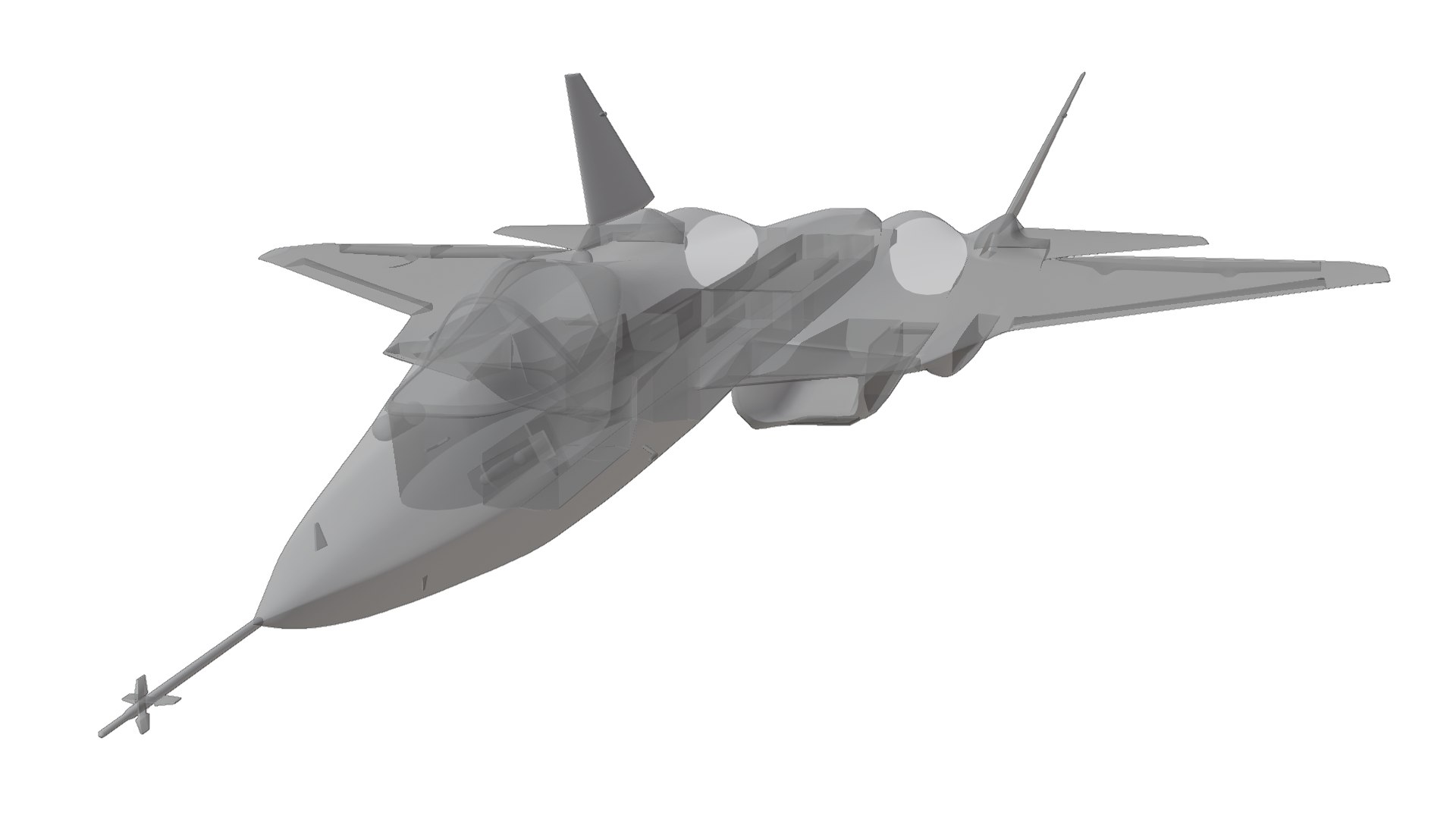 Sukhoi T-50 3D Model - TurboSquid 2327371