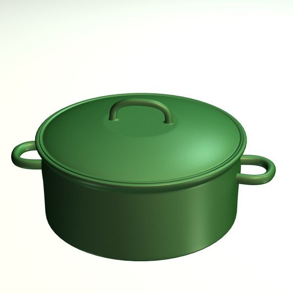 pots 3d model