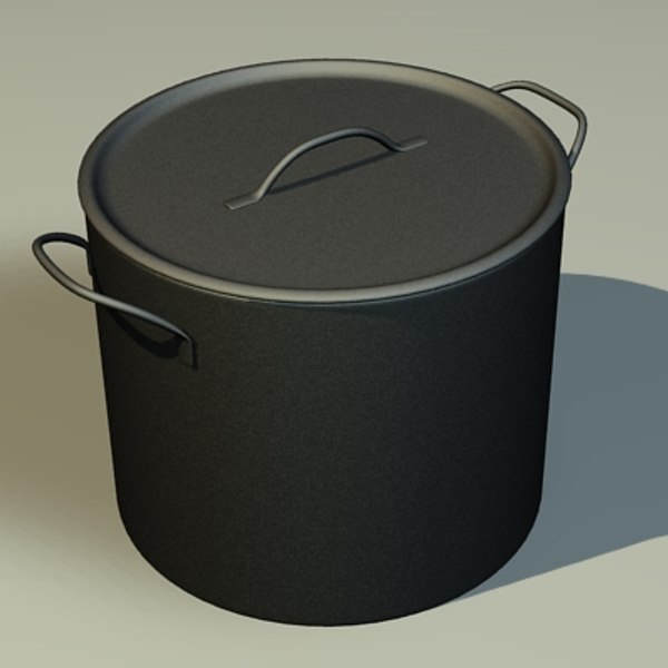 pots 3d model