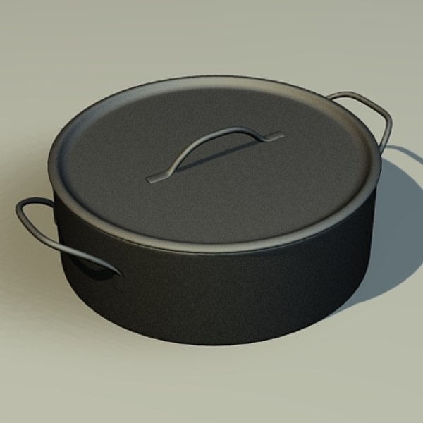 pots 3d model