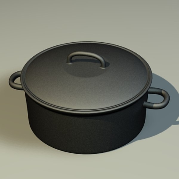 pots 3d model