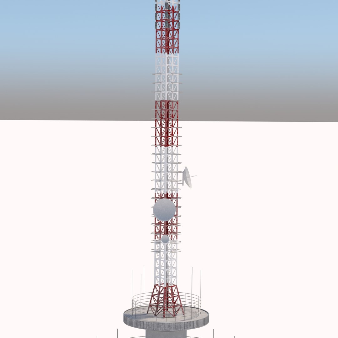 TV Tower Jakarta 3D Model - TurboSquid 1858718