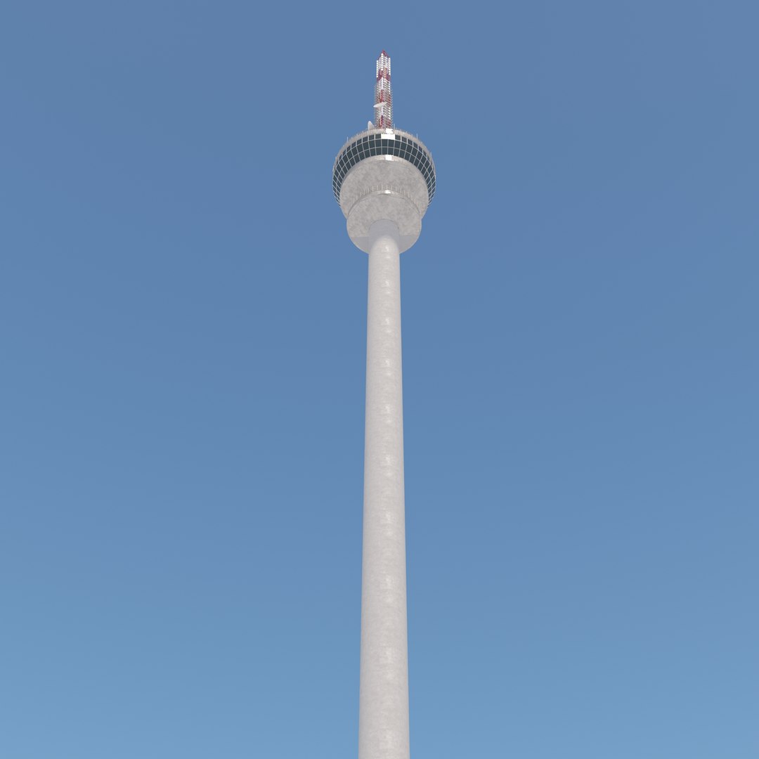 TV Tower Jakarta 3D Model - TurboSquid 1858718