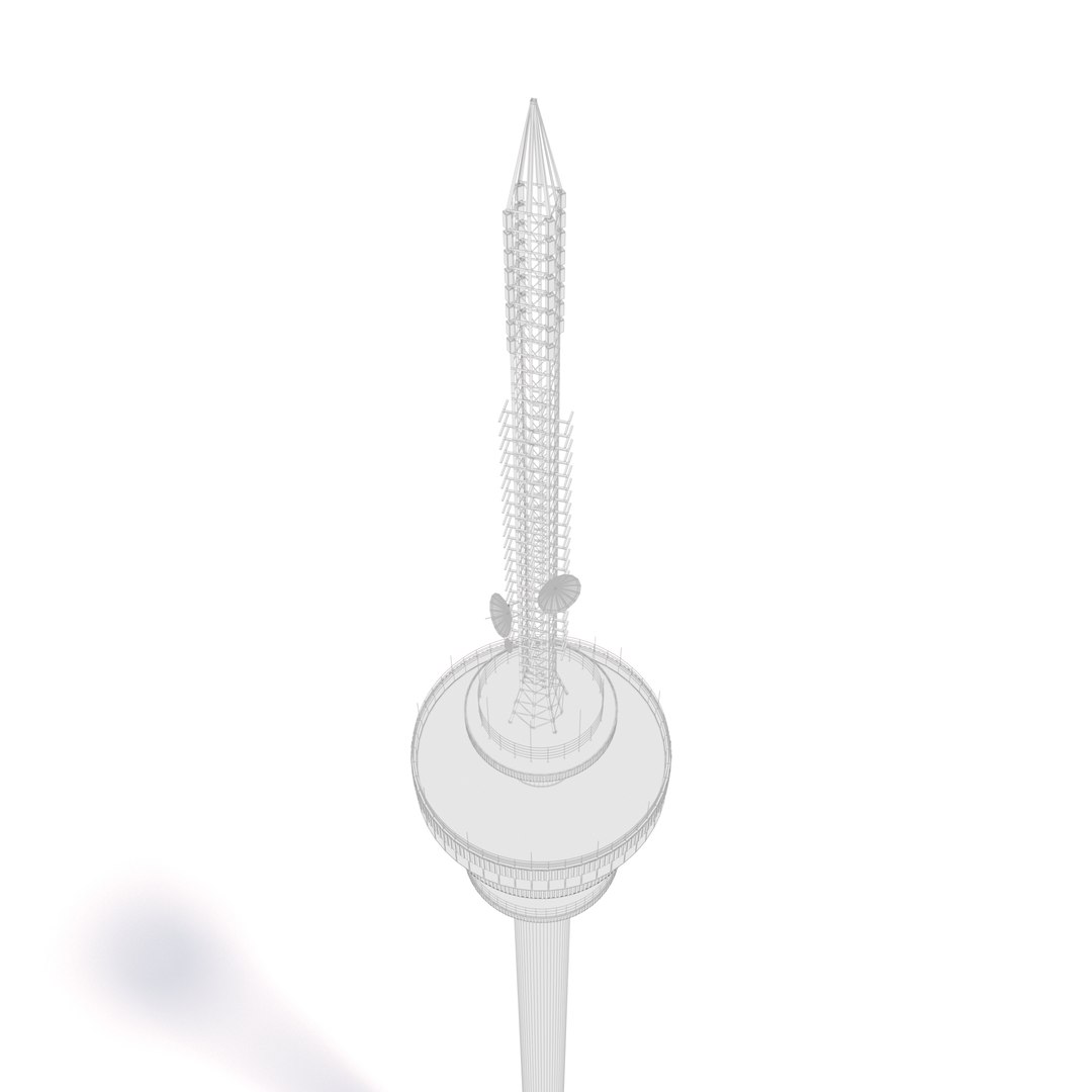 TV Tower Jakarta 3D Model - TurboSquid 1858718
