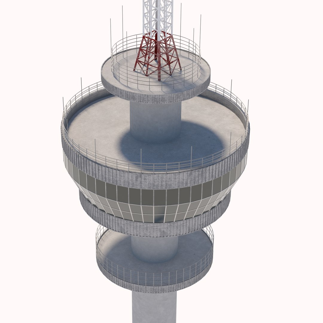 TV Tower Jakarta 3D Model - TurboSquid 1858718