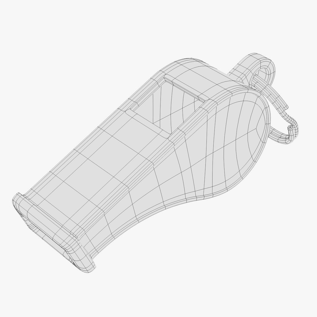 Whistle 3d Model