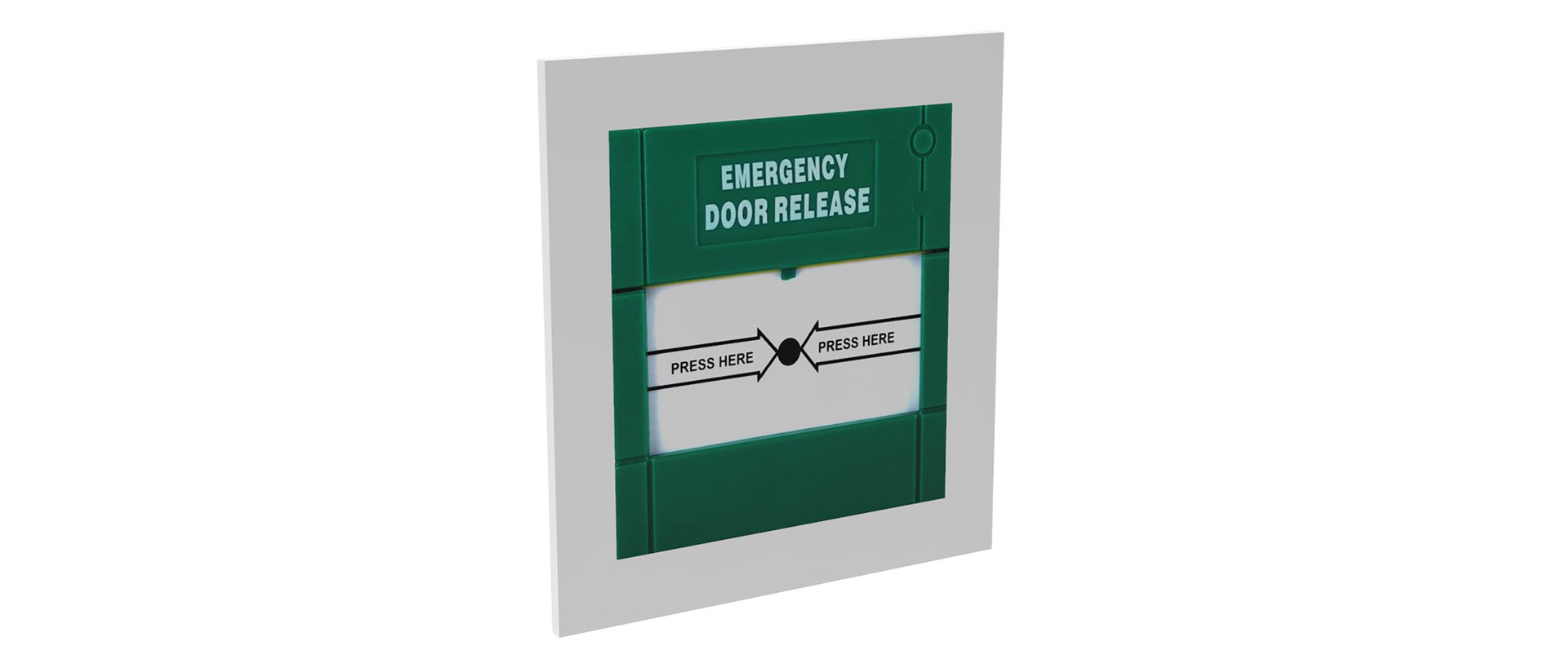3D Emergency Signboard model - TurboSquid 2172632