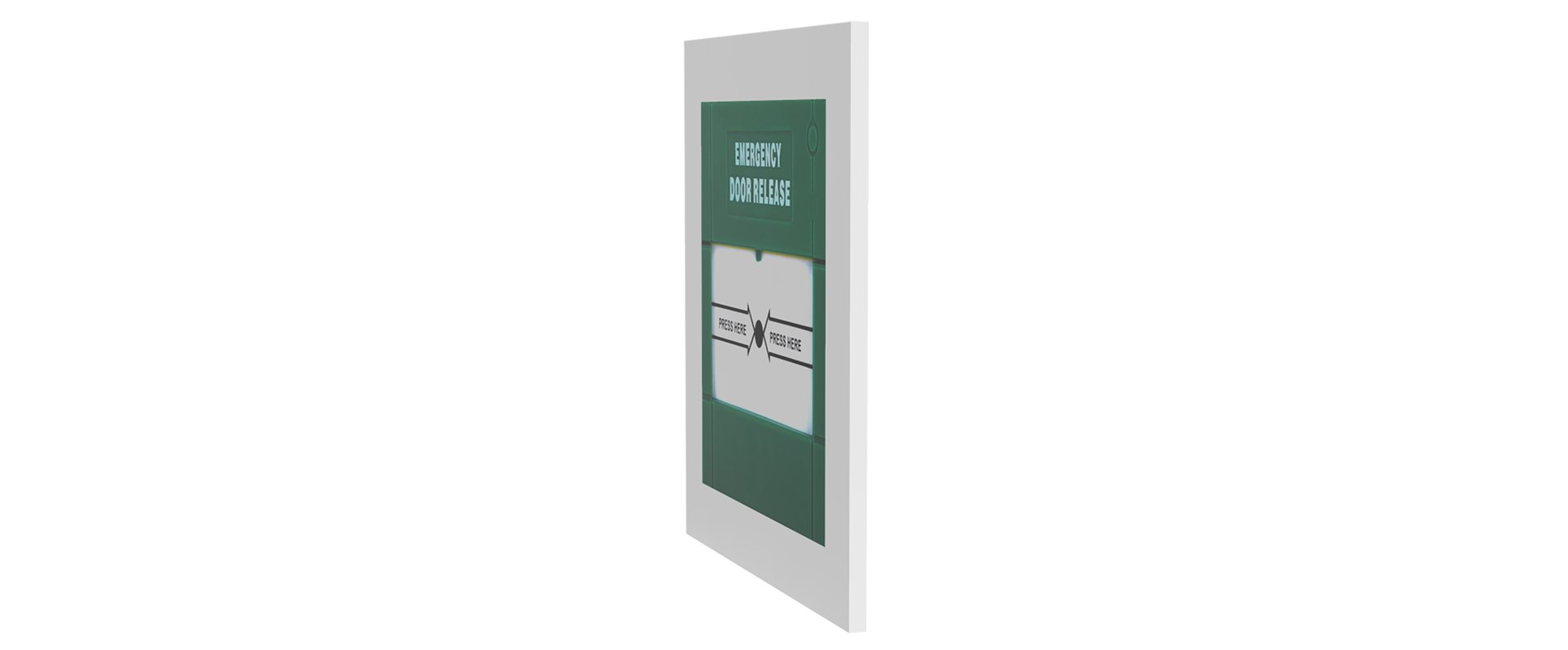3D Emergency Signboard model - TurboSquid 2172632