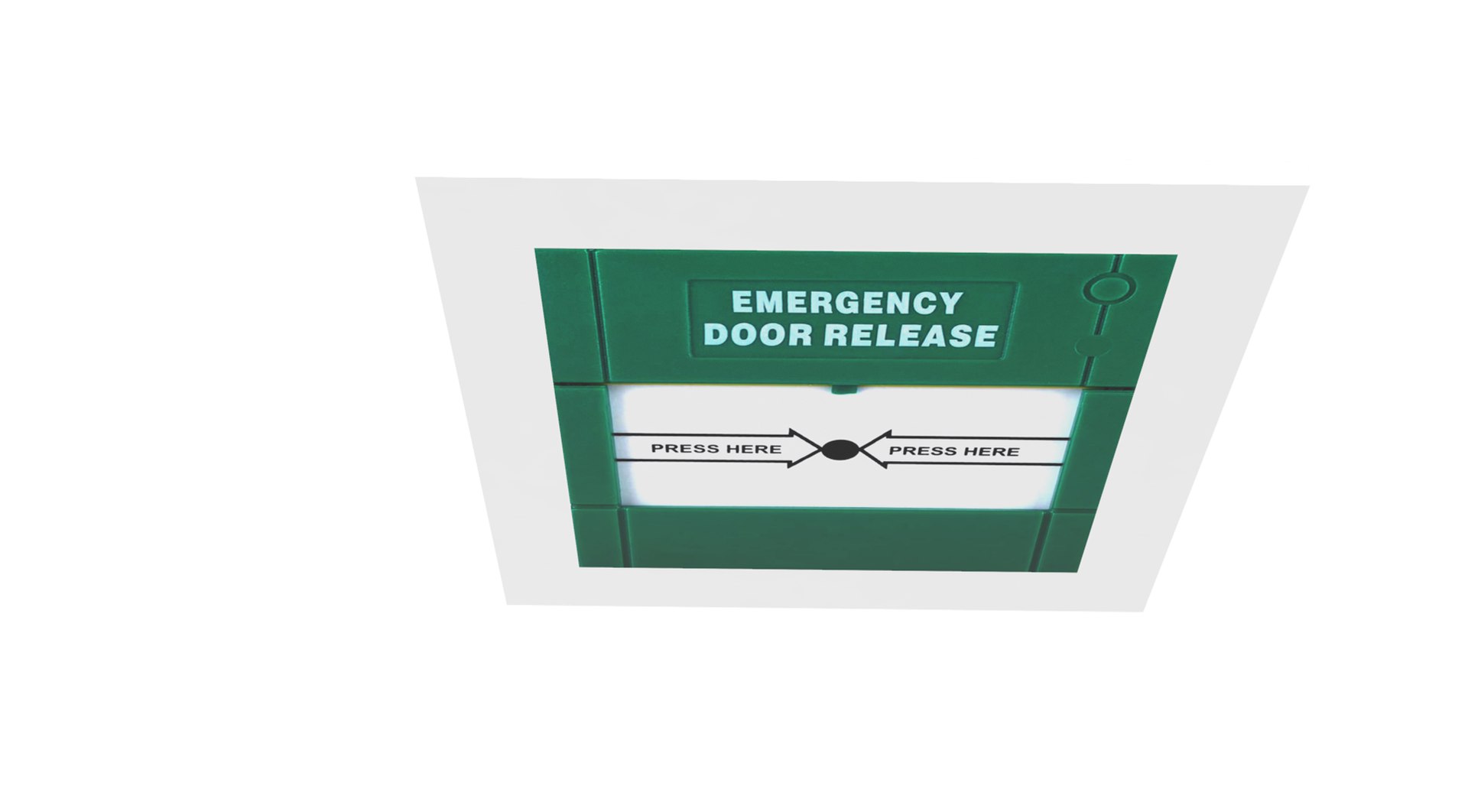3D Emergency Signboard model - TurboSquid 2172632