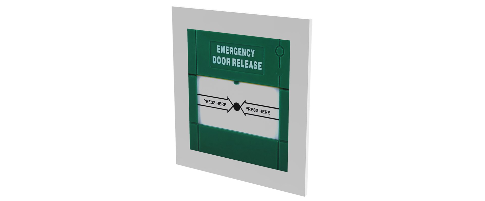 3D Emergency Signboard model - TurboSquid 2172632