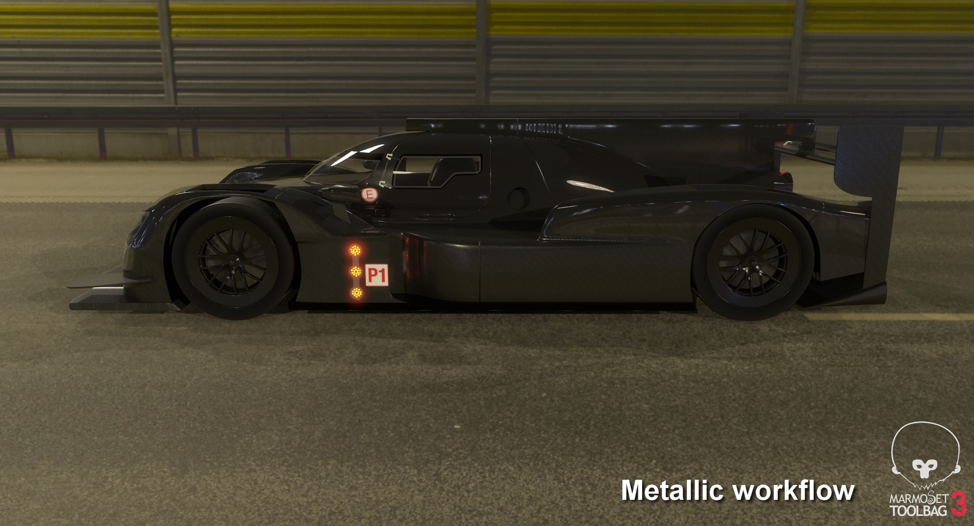 3D Ginetta G60-lt-p1 Lmp1 Wec - TurboSquid 1353753