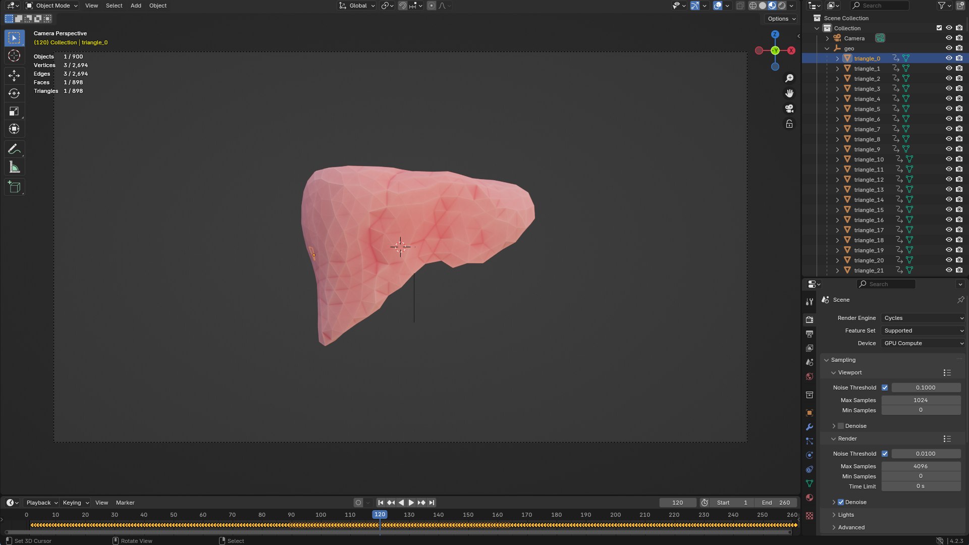 Origami Human Liver Unfolding Growing Animation 3D Model - TurboSquid ...