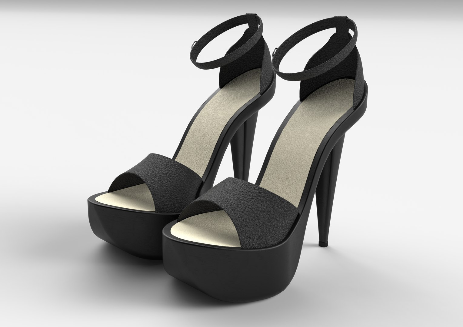 3D Model High Heels - TurboSquid 1717221