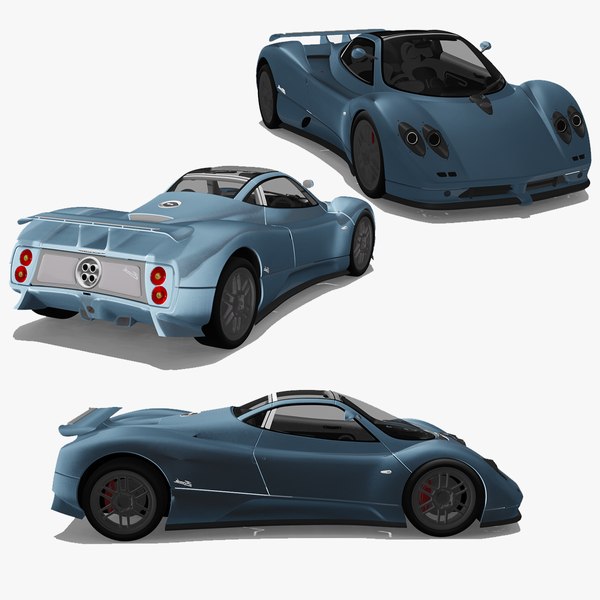 Pagani Blender Models for Download | TurboSquid