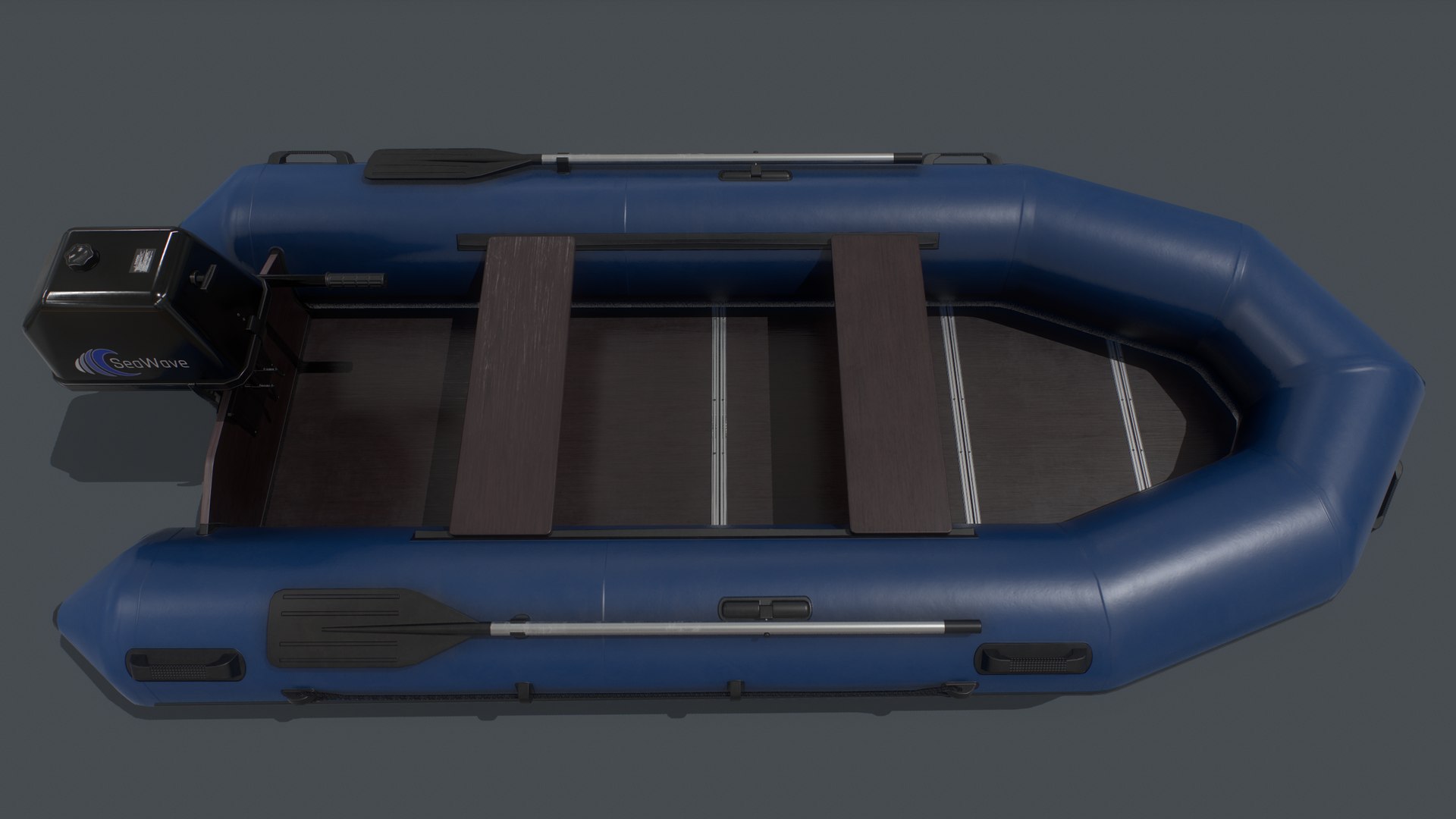 Pbr Inflatable Boat 3D Model - TurboSquid 1398252