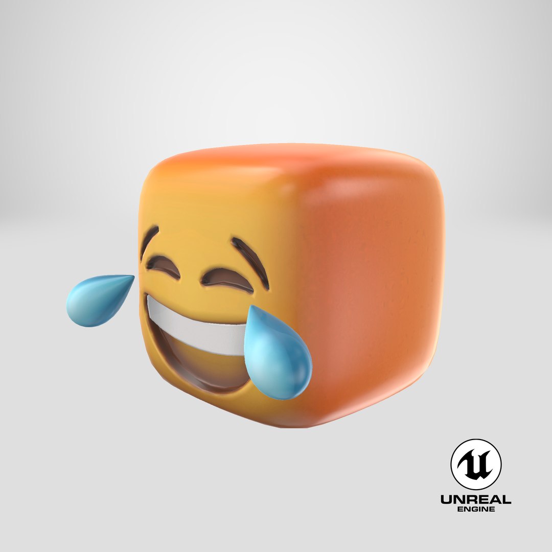 3D Smiley Face Emoji 35 - TurboSquid 2070296