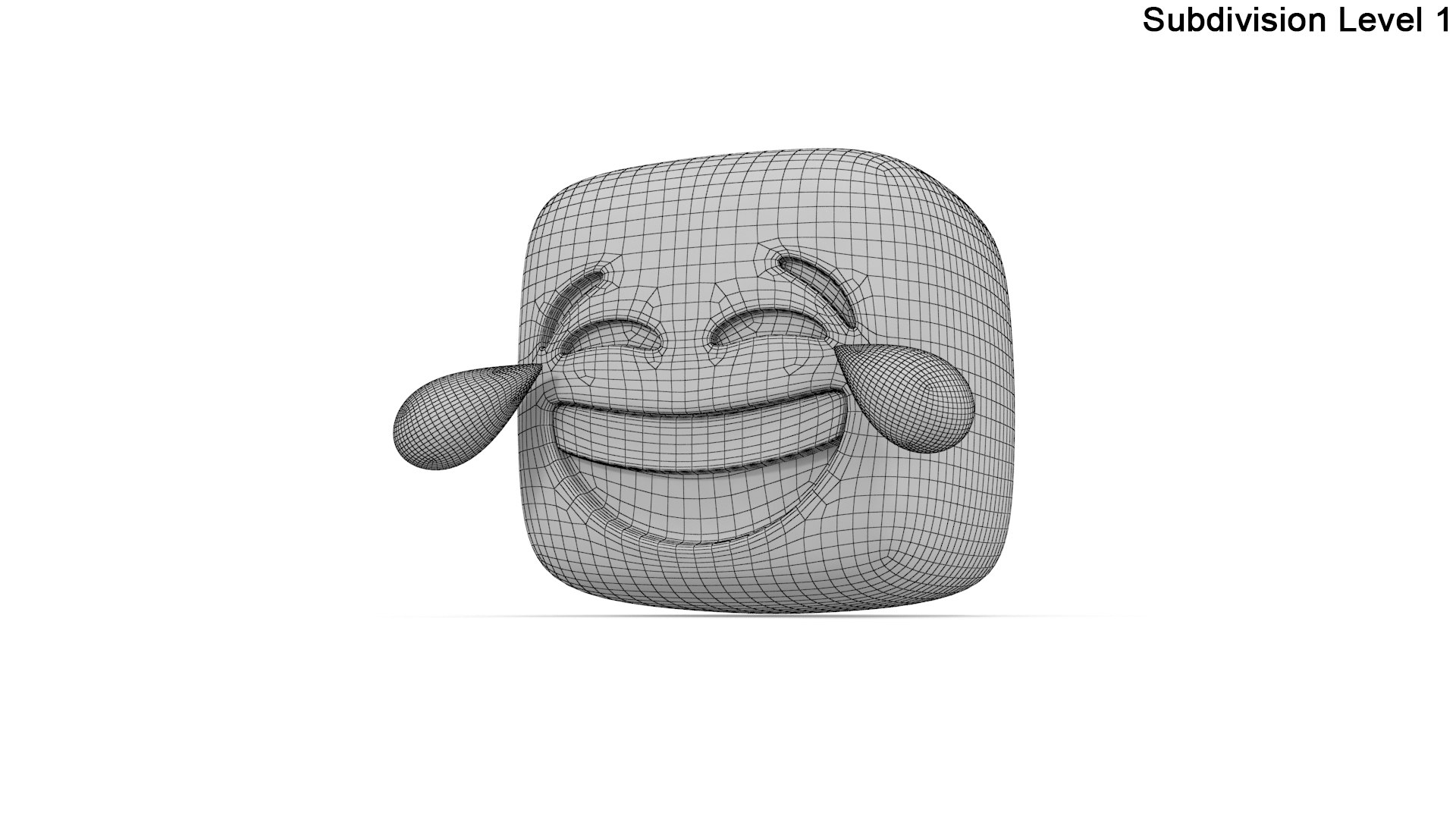 3D Smiley Face Emoji 35 - TurboSquid 2070296