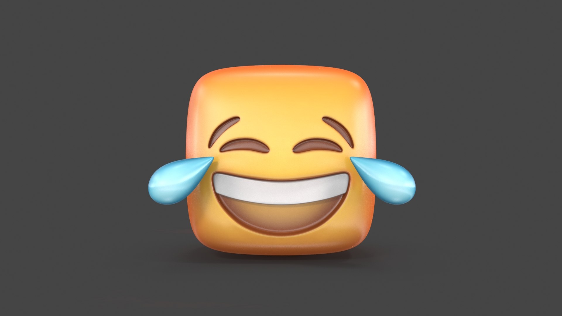 3D Smiley Face Emoji 35 - TurboSquid 2070296