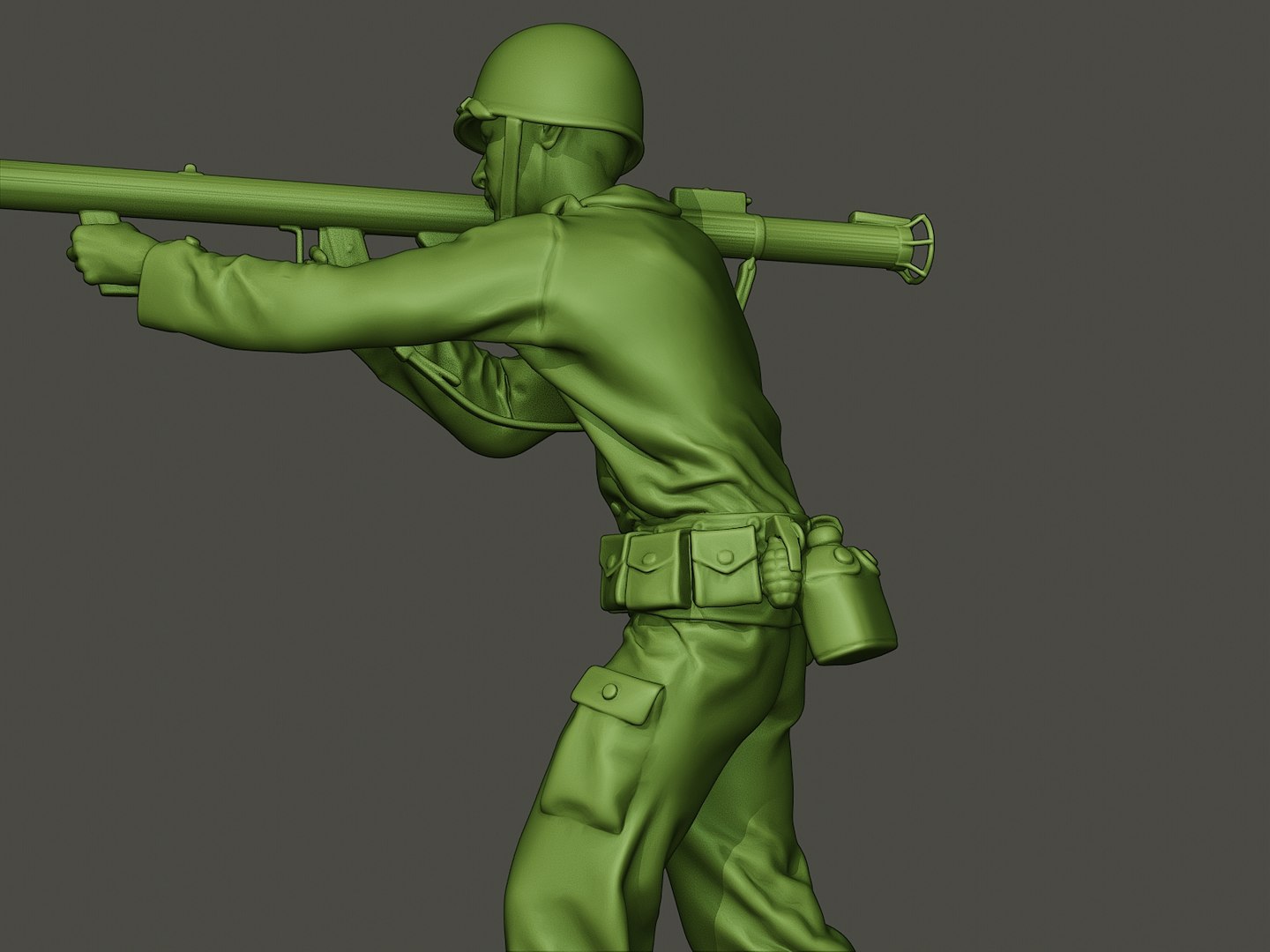 American Soldier Ww2 Shoot 3D Model - TurboSquid 1416132