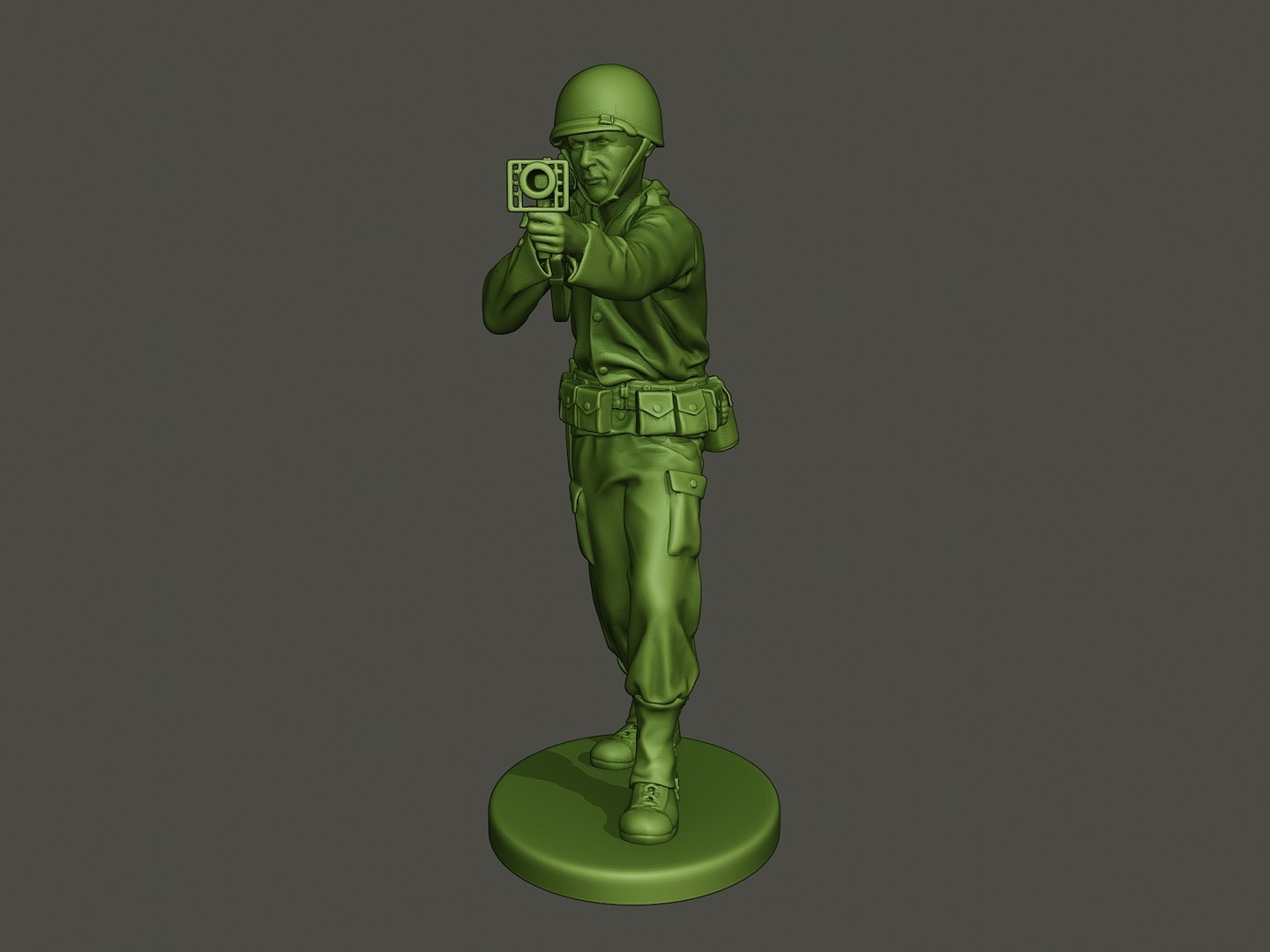 American Soldier Ww2 Shoot 3D Model - TurboSquid 1416132