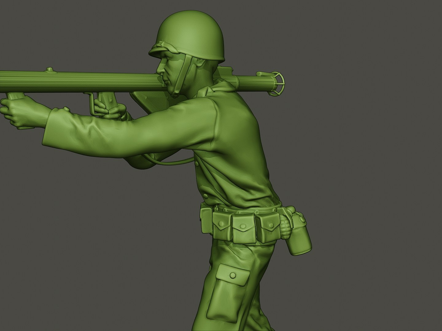 American Soldier Ww2 Shoot 3D Model - TurboSquid 1416132
