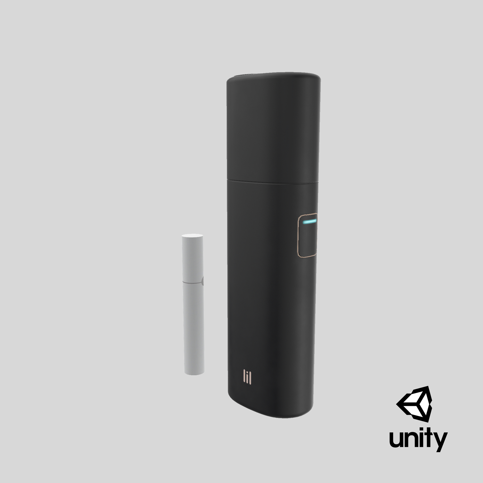 3D model iqos lil solid black - TurboSquid 1659745