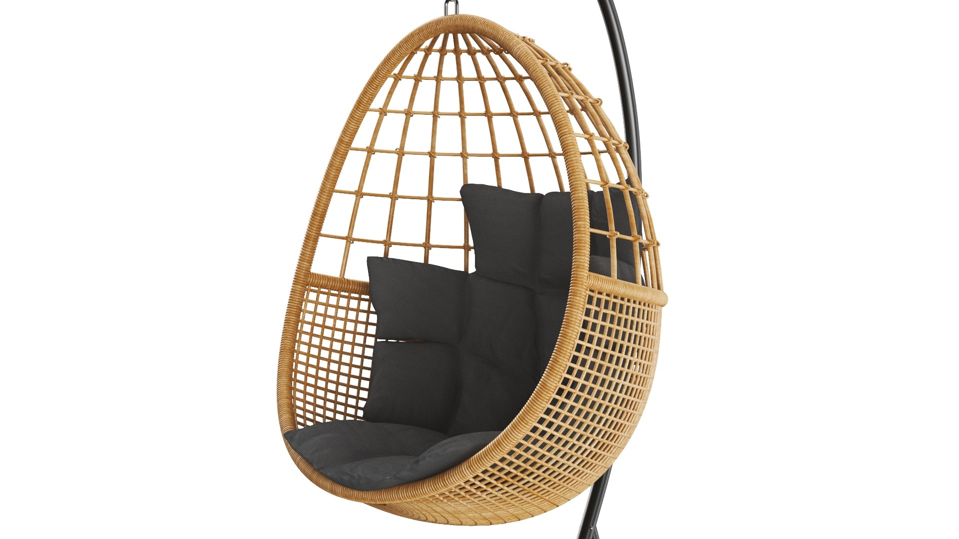Detailed Hanging Chair 3D - TurboSquid 2190909