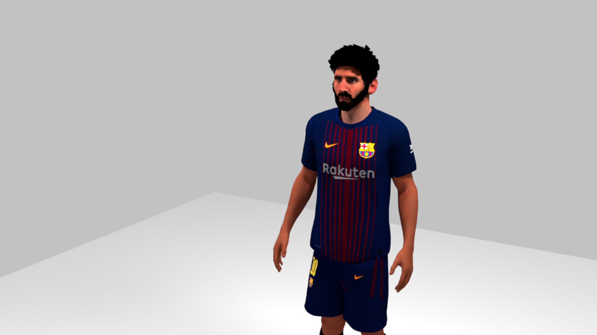 Lionel messi model - TurboSquid 1298432