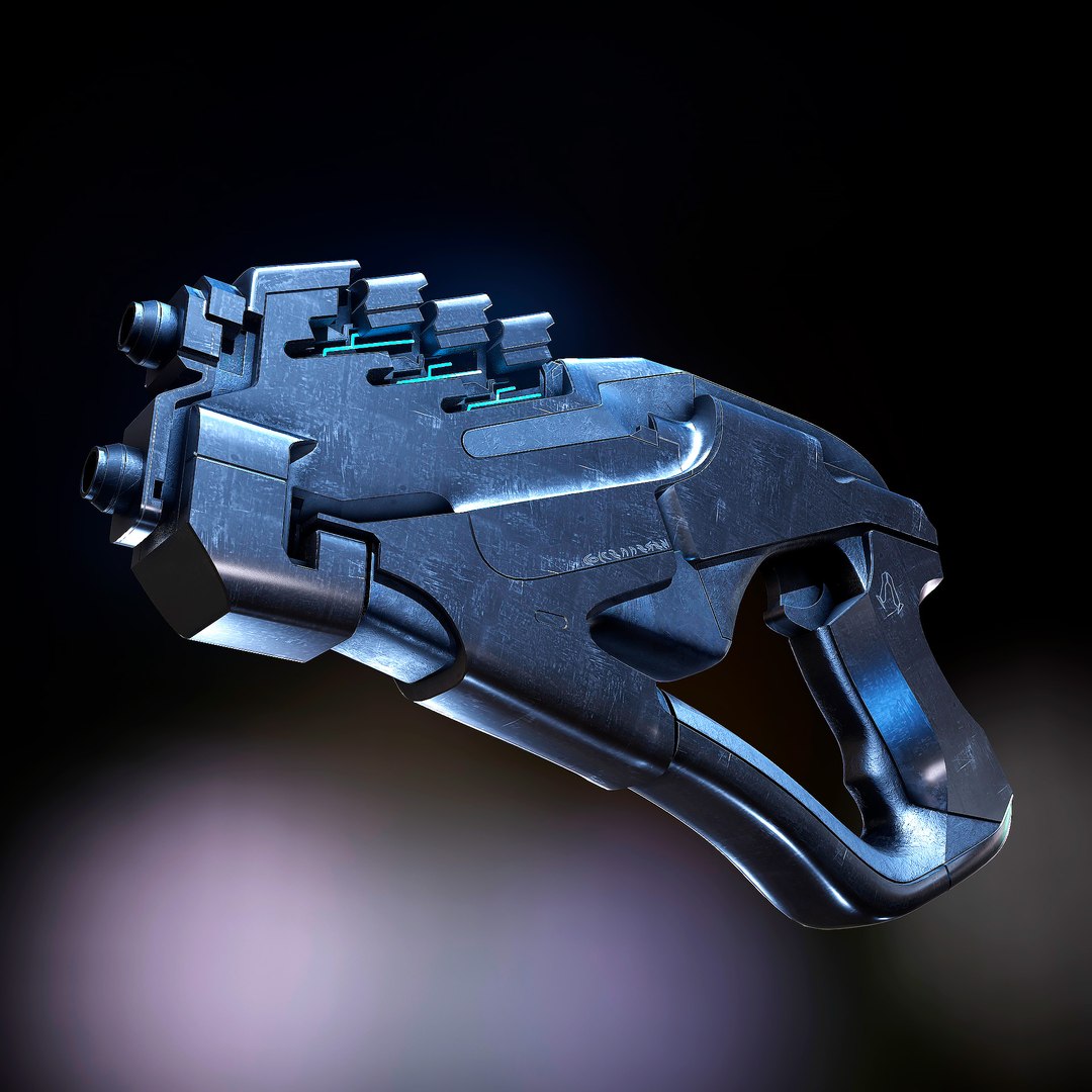 3D Arc Pistol Mass Effect - TurboSquid 2081031