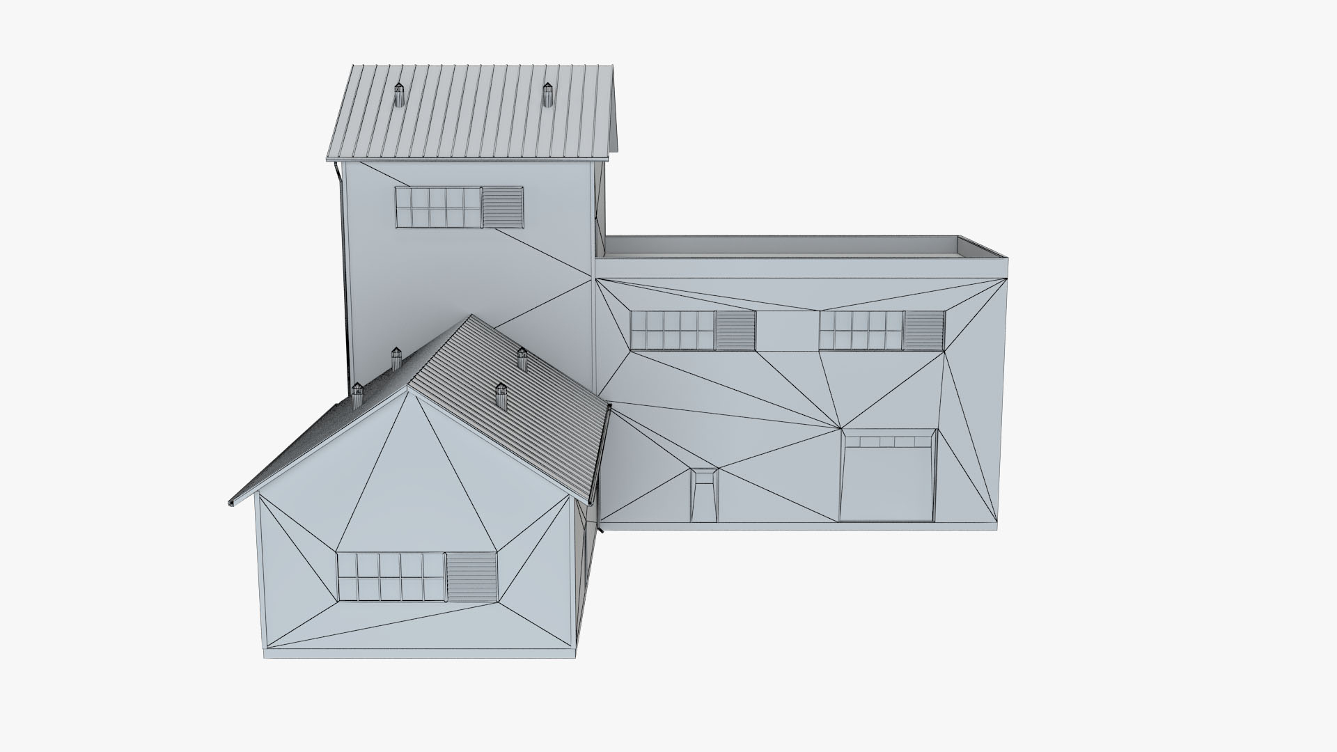 免费工业大厦223D模型 - TurboSquid 1540346