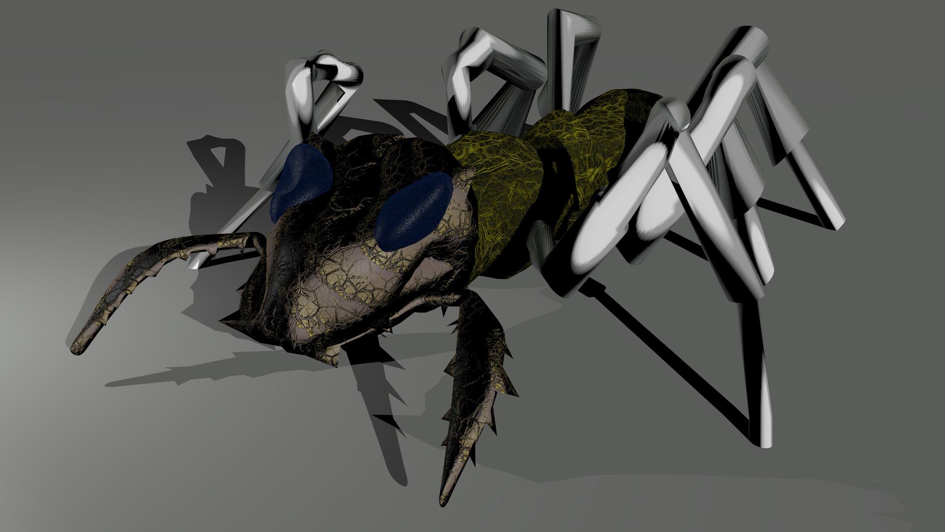 3D Insect Robot 2 - TurboSquid 1249021