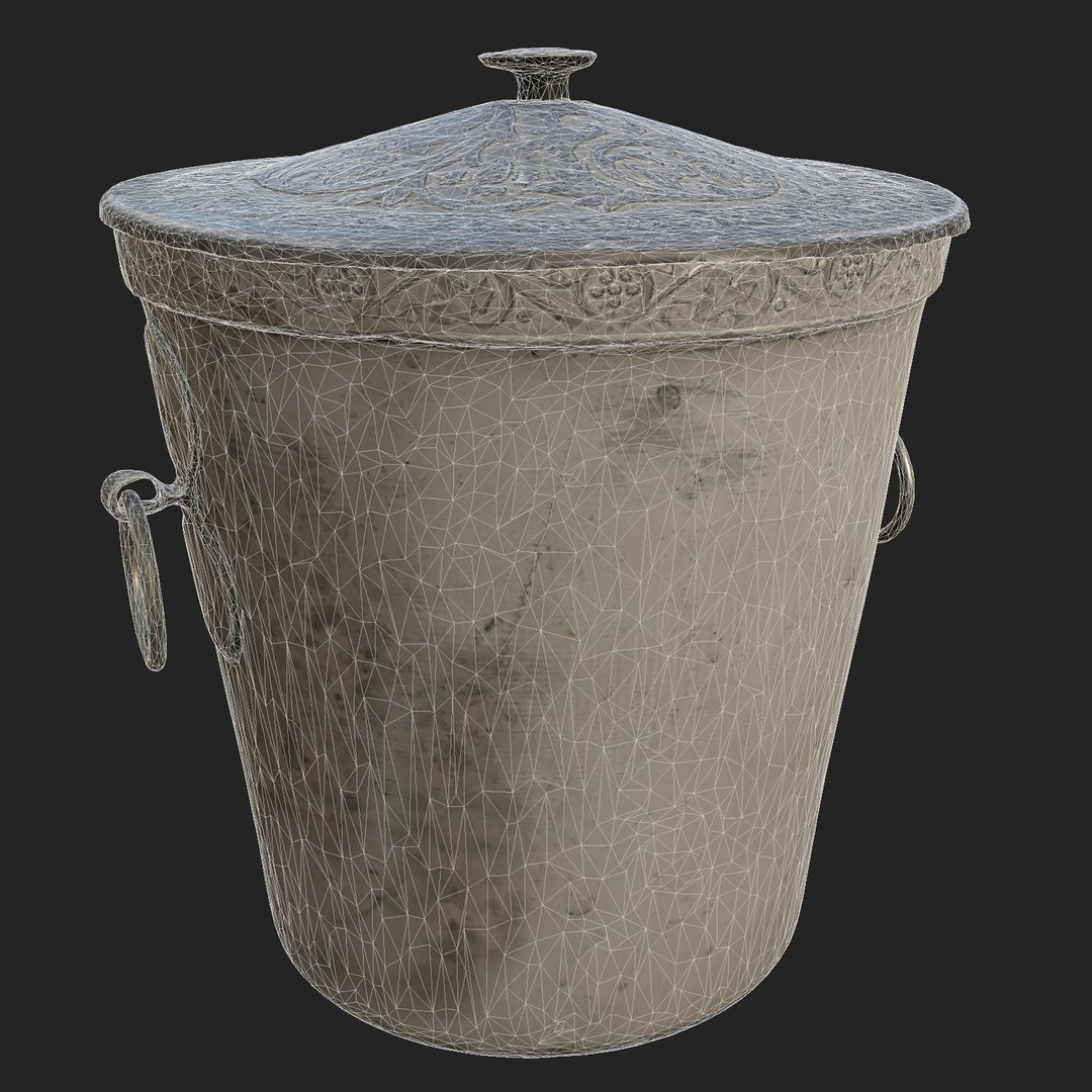 Ice Bucket 3D Model - TurboSquid 2287025