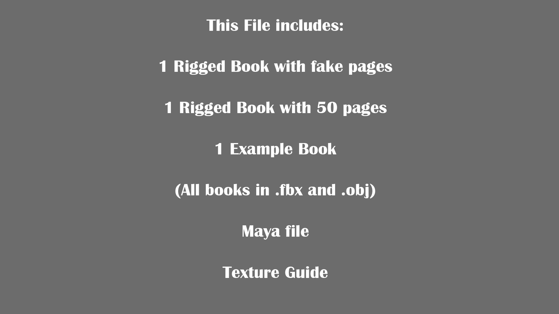 3D Model Fully Customizable Rigged Book - TurboSquid 1975872