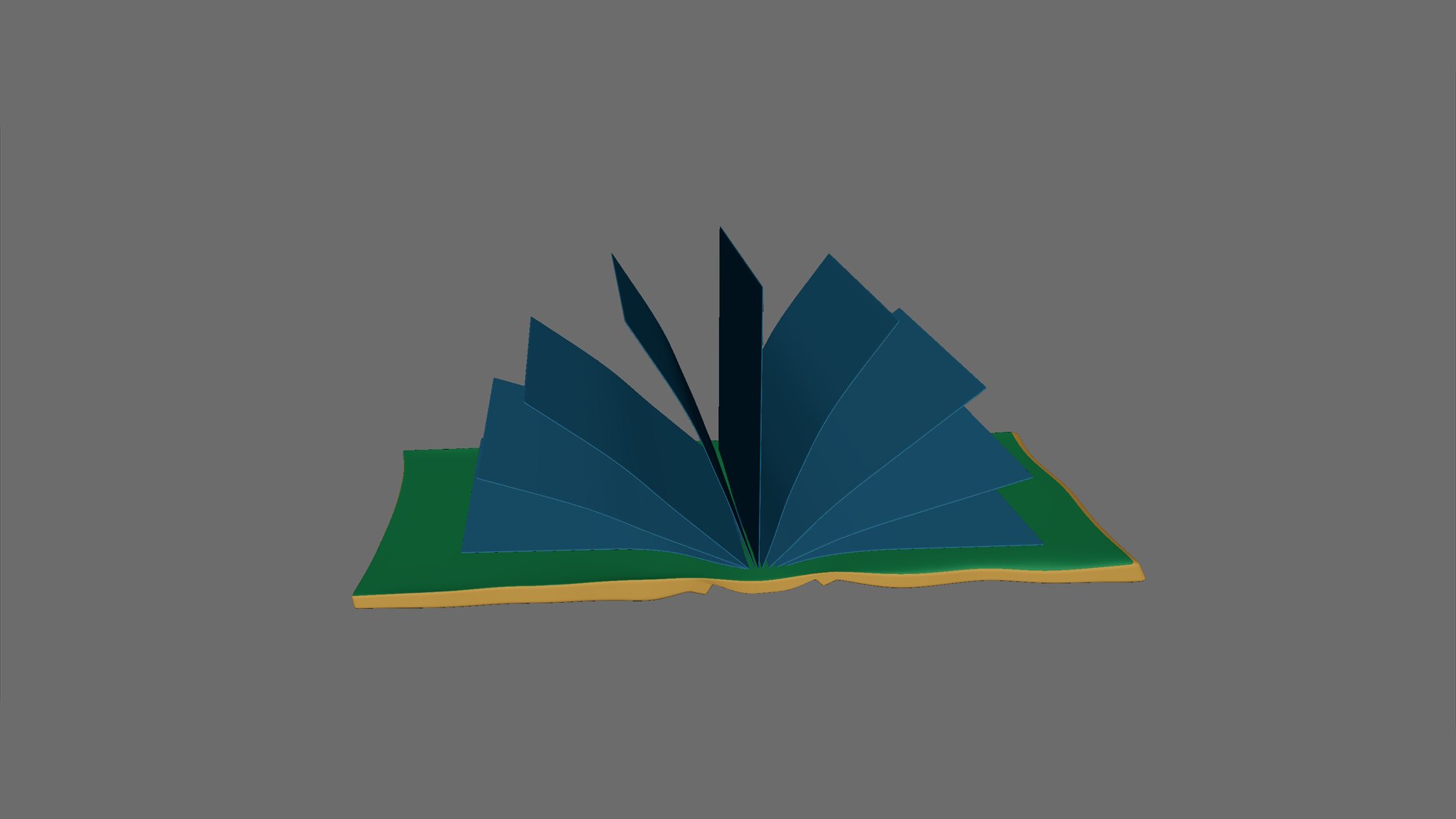 3D Model Fully Customizable Rigged Book - TurboSquid 1975872